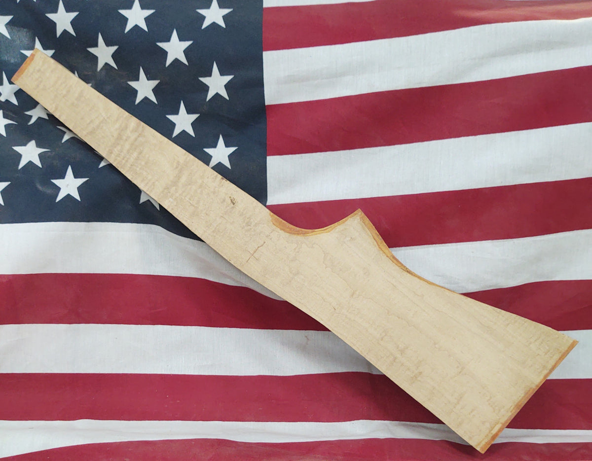Maple Rifle Stock #3 – Tech Woods USA